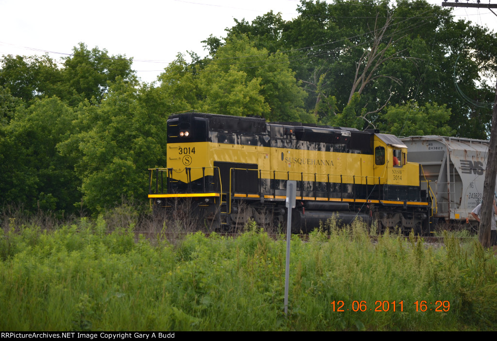 NYS&W SD40T-2 3014 LONG HOOD